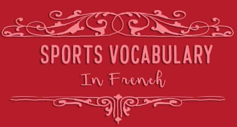 French Sports Vocabulary - Sports in French (100+ Sports Listed)